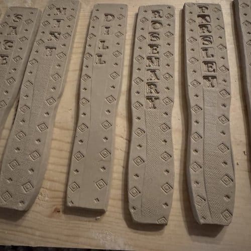 Clay Pot Markers | ArtsPartners | Peoria, IL